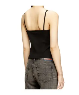 DIESEL® T-hupy" Logo Strappy Top