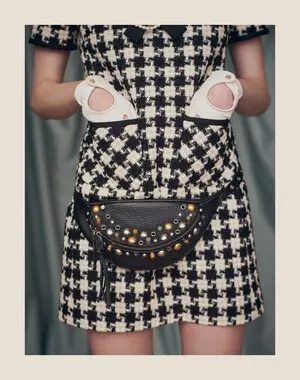 Valentino Garavani Studded Zip-up Belt Bag