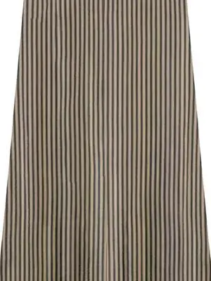 ALYSI Striped Midi Dress