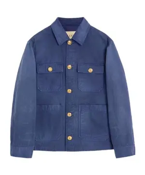 Valentino Garavani Gold-button Flap-pocket Jacket