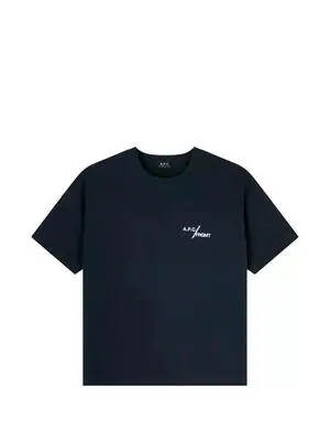A.p.c. Short Sleeve T-shirt - Blue