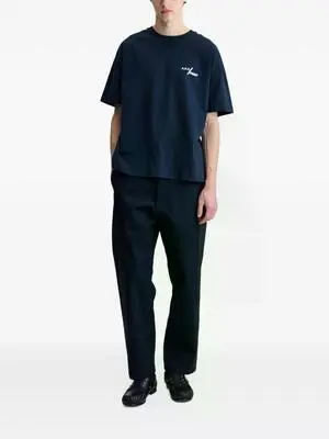 A.p.c. Short Sleeve T-shirt - Blue