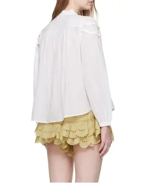 Isabel Marant Étoile Christa Pleated Collar Shirt - No