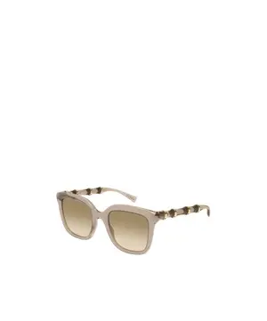 Gucci Square Frame Sunglasses - Brown