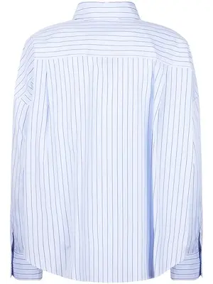 Max Mara Aureo Striped Button-up Shirt