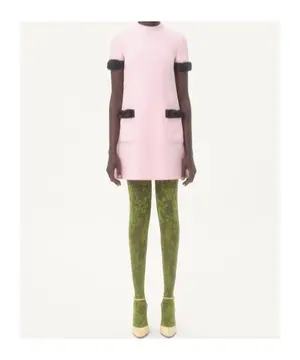Valentino Garavani Crepe Couture Bow Detailed Mini Dress