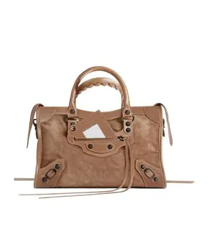 Balenciaga Balenciaga Le City Small Bag Biscuit