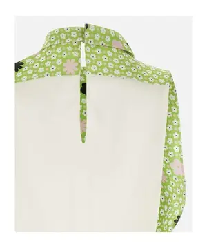 MAISON MARGIELA Sleeveless Floral Print Top