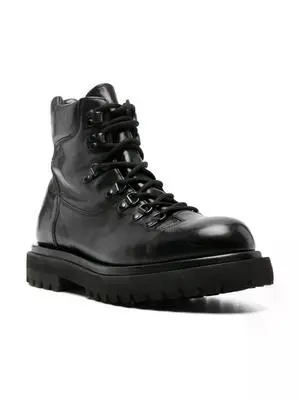 Officine Creative Padded Leather Boots