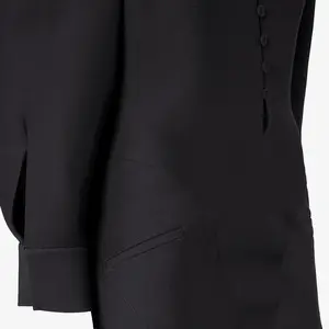 Fendi Long Sleeve Shirt Dress With Flared Hem