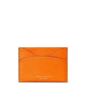 Tory Burch Romy Flat Card Case - Oranges