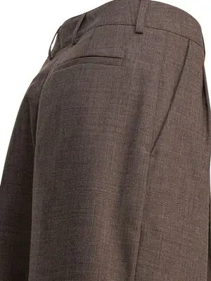 Soeur Watson Wide-leg Trousers - Brown