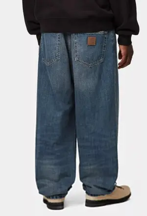 Carhartt Work In Progress Aaron Wide-leg Jeans - Gray