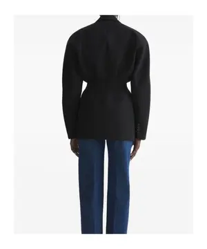 MUGLER Single-breasted Cinched Blazer