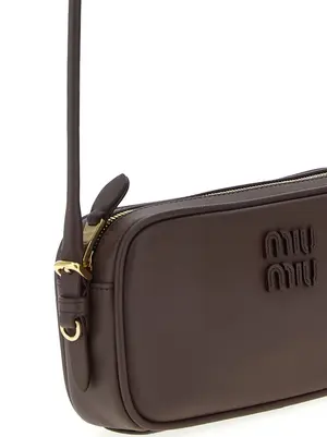 Miu Miu Leather Pouch Shoulder Bag