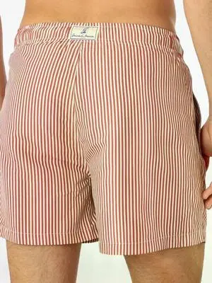 GASSA D AMANTE Striped Swim Shorts