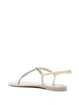Menghi Crystal Embellished Sandals