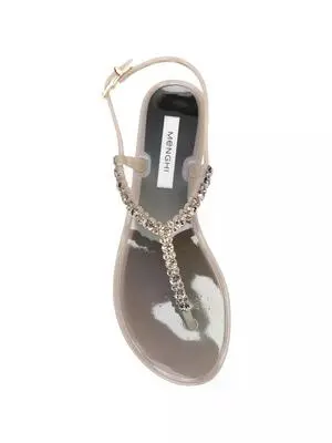 Menghi Crystal Embellished Sandals