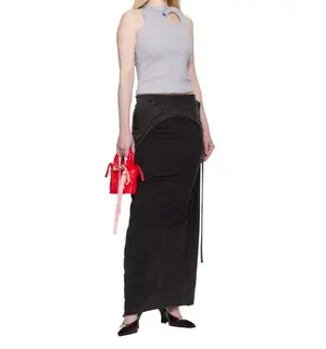Ottolinger Grey Hollow-out Vest - Black
