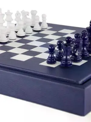HECTOR SAXE Leather Chess Box