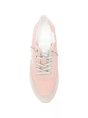 CANDICE COOPER Panelled Logo-patch Sneakers