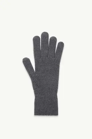 Moncler Ribbed Wool Gloves