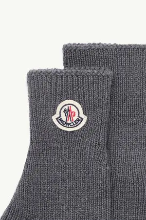 Moncler Ribbed Wool Gloves