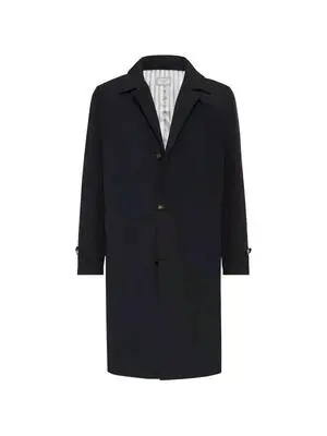 Brunello Cucinelli Water-resistant Trench Coat - Blue