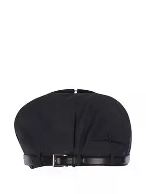 HODAKOVA Belted Boat-neck Bolero Jacket