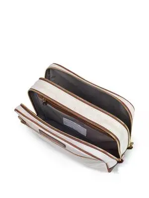 Brunello Cucinelli Two-tone Wash Bag