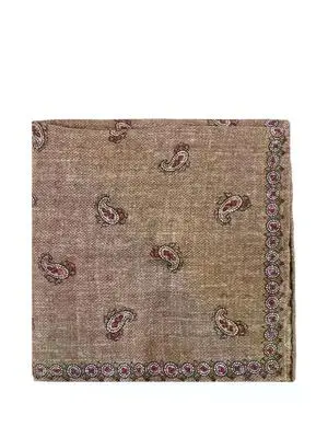 Brunello Cucinelli Paisley-print Square Scarf