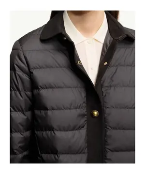 Moncler Jujulong Cotton Linen-trimmed Down Jacket