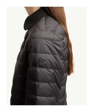 Moncler Jujulong Cotton Linen-trimmed Down Jacket