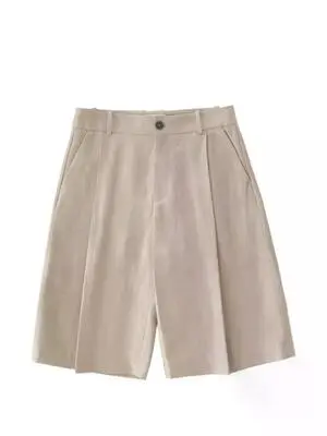 Studio Nicholson Fowld Shorts - Neutrals