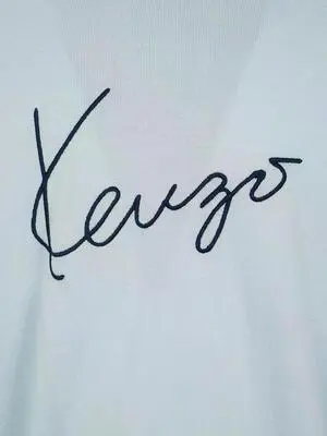 Kenzo Logo-embroidered T-shirt