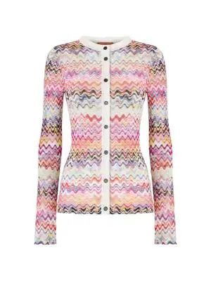 Missoni Zigzag-knit Cardigan - Multicolour
