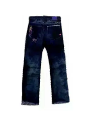 STAPLE Embroidered Jeans