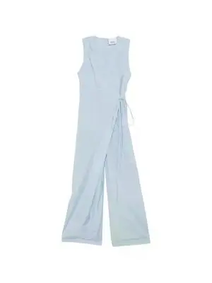 Erika Cavallini V-neck Sleeveless Jumpsuit