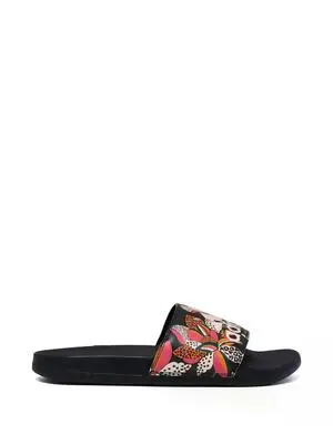 Adidas Adilette Floral Print Slides