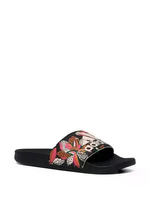 Adidas Adilette Floral Print Slides