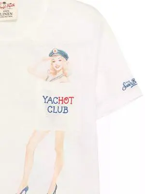 MC2 SAINT BARTH Ecstasea Print-detail Pocket T-shirt