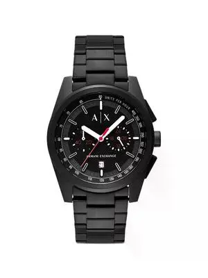 Armani Exchange Chronograph Watch - Black