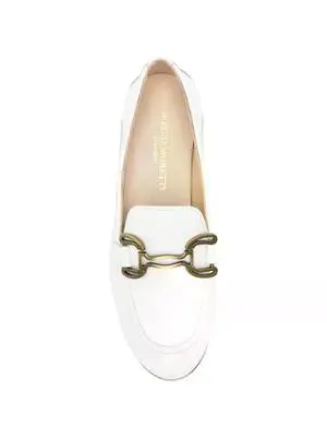 SERGIO MORETTI FIRENZE Horsebit Leather Loafers
