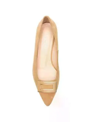 SERGIO MORETTI FIRENZE Suede Pumps