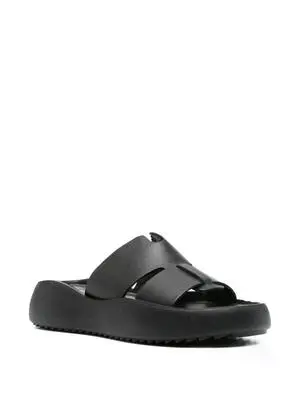 SERGIO MORETTI FIRENZE Cut-out Platform Sandals