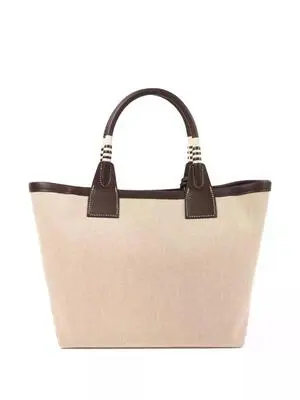 Hermès Steeple Canvas Tote Bag