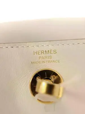 Hermès Mini Lindy Leather Tote Bag