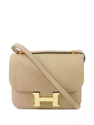 Hermès Constance Mini Shoulder Bag - Neutrals