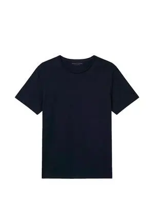 Majestic Filatures Raw-edge Cotton T-shirt - Blue