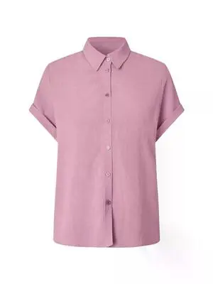 SAMSOE SAMSOE Short-sleeved Shirt - Pink